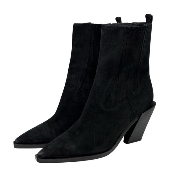 Sam Edelman | Shoes | Sam Edelman Western Boot Womens Sz 95 Mandey ...